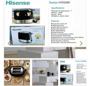 Hisense Black Toaster HT850BK in Kinondoni - Kitchen Appliances ...