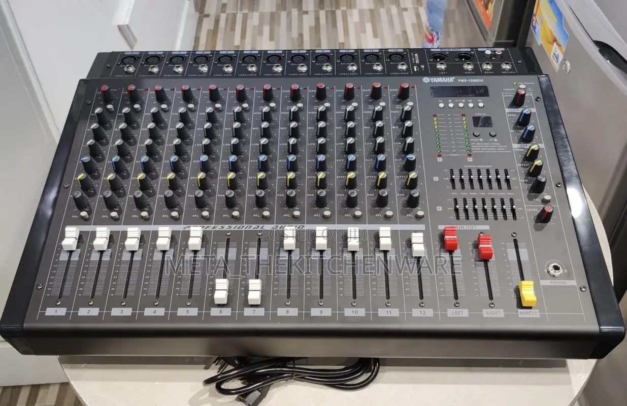 Yamaha Power Mixer (Pmx-1208du) 12channel in Ilala - Audio & Music ...