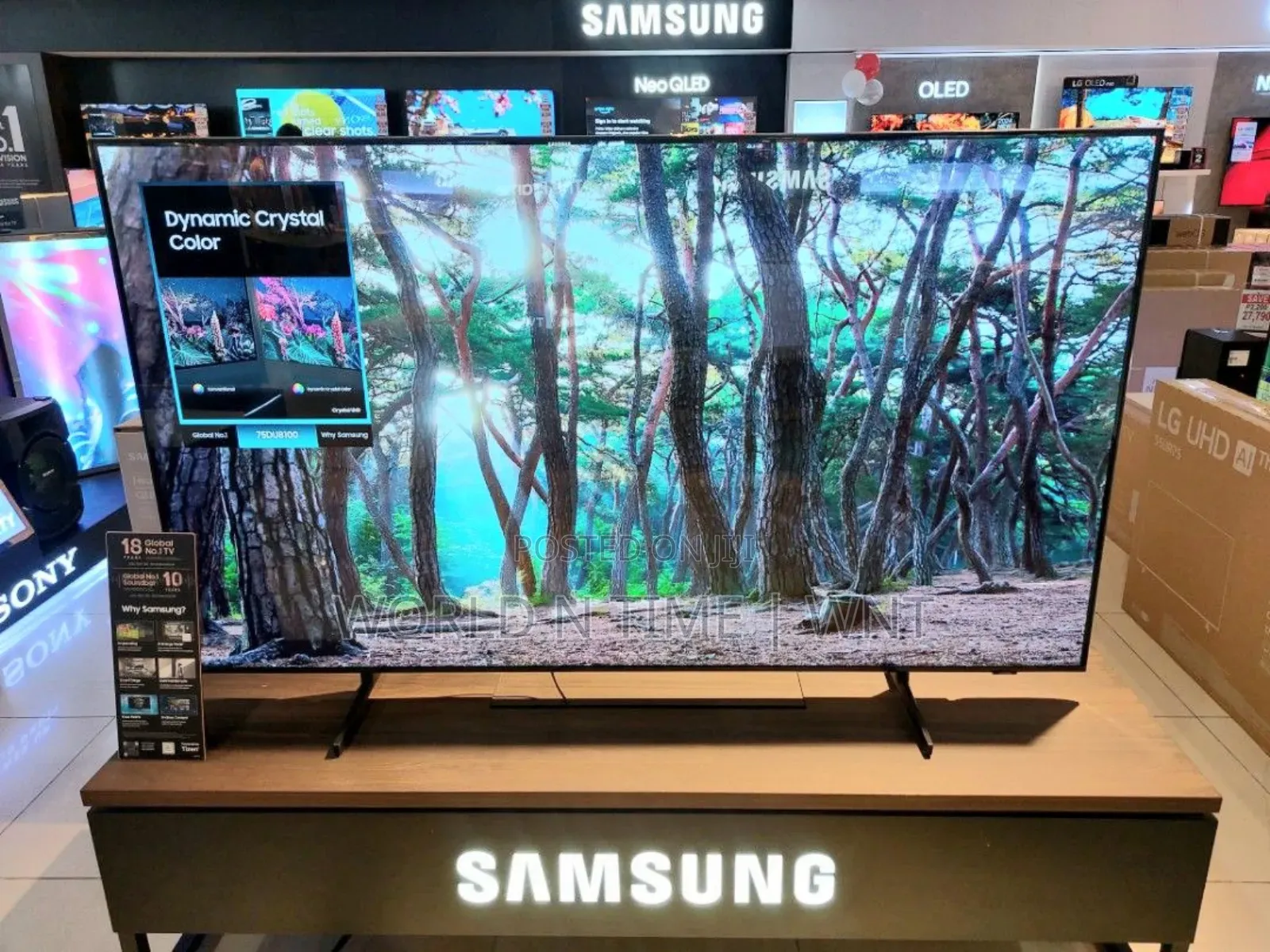 Offer Samsung 55" Crystal Uhd Du8000 Smart Tv 55du8000 (2024) in Ilala ...