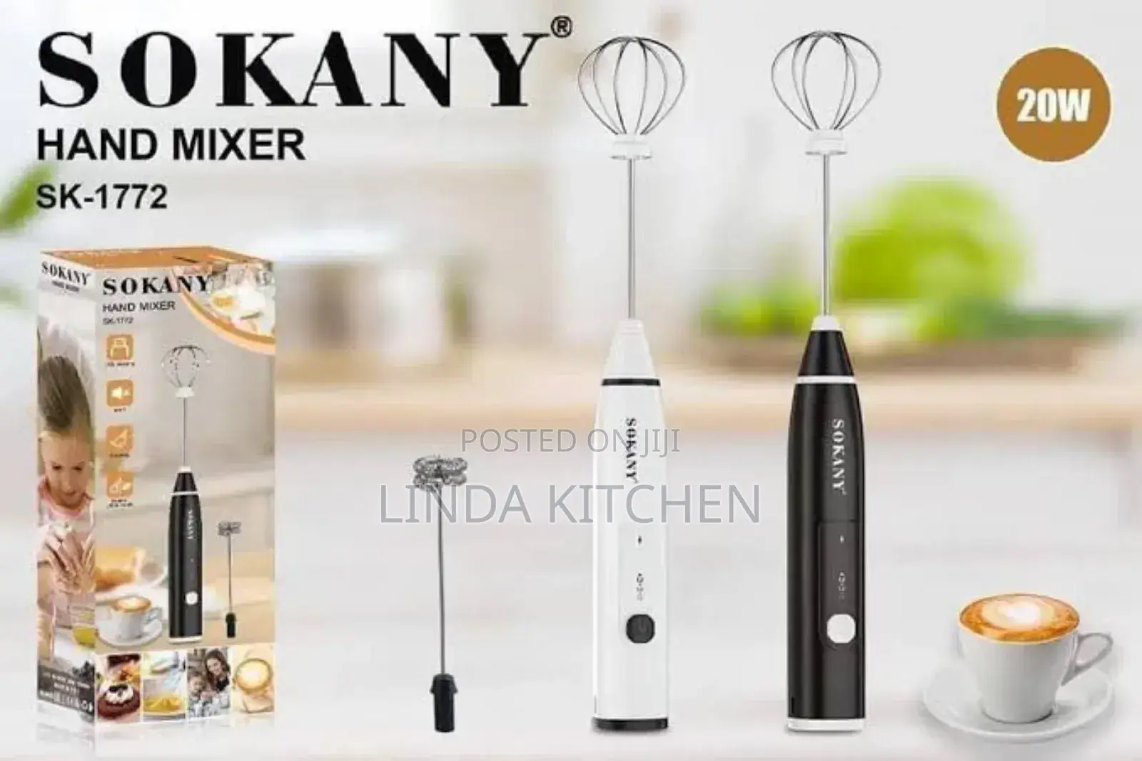 Sokany Hand Mixer 2 in 1 (Mixer, Milk Frother) in Ilala - Kitchen ...