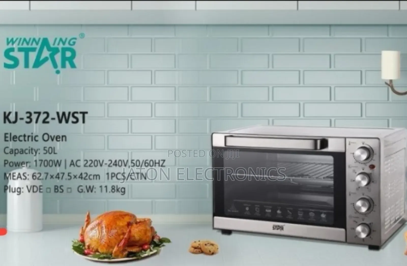 Winning Star Electric Oven 50L in Ilala - Kitchen Appliances, Jaton ...