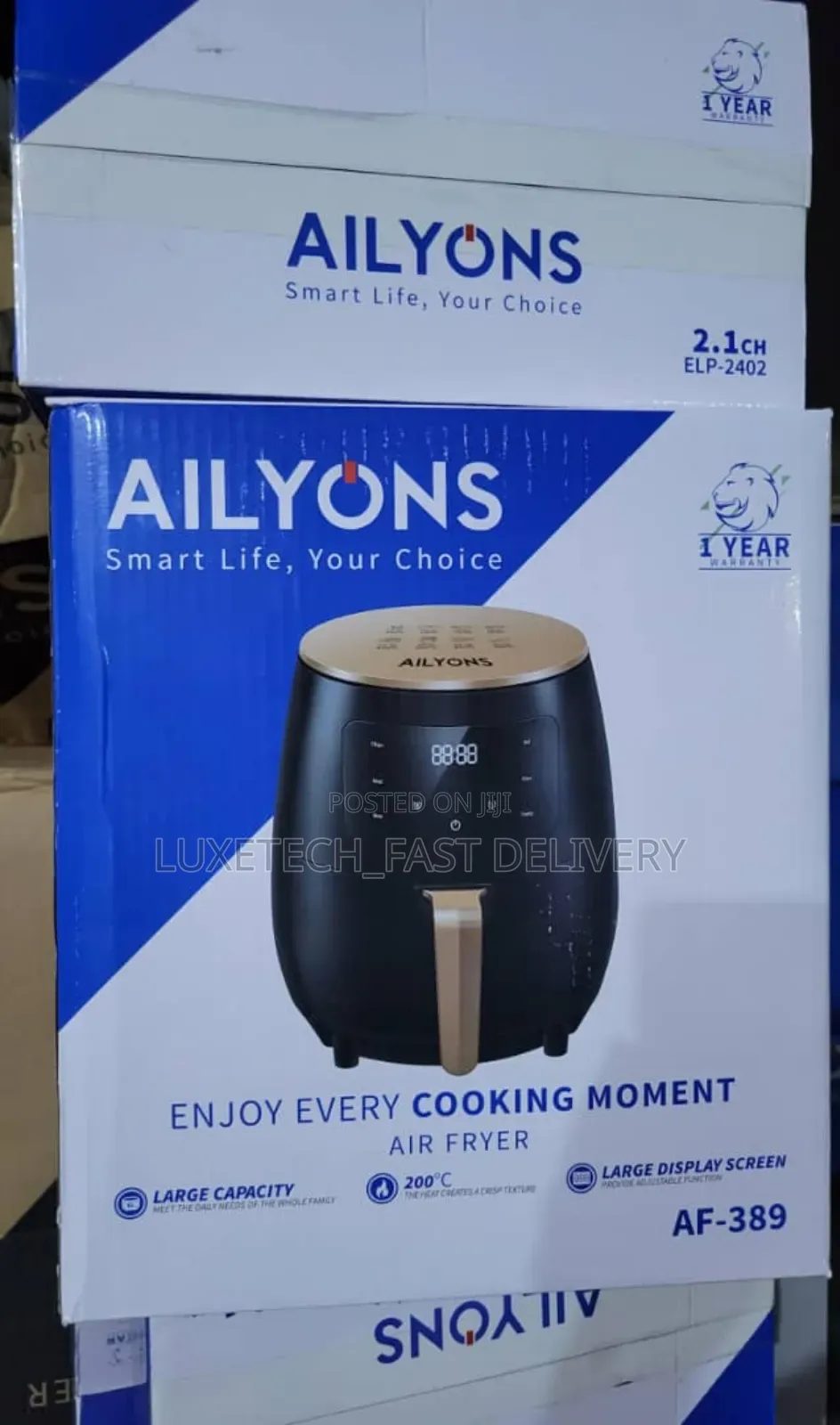 Ailyons Air Fryer 6L in Ilala - Kitchen Appliances, Luxetech Fast ...