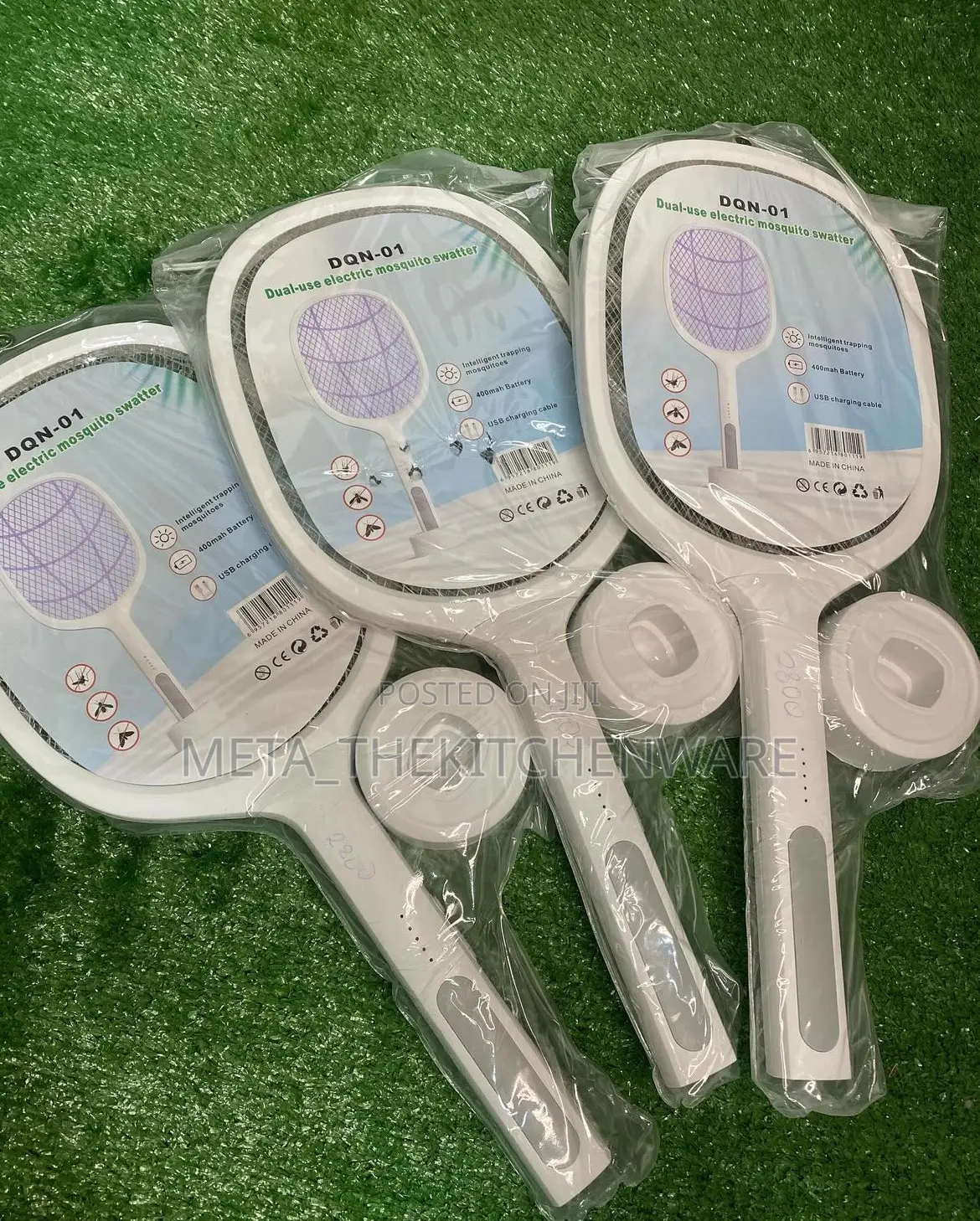 Gecko Rechargeable Electric Mosquito Fly Zapper Swatter for sale - META ...