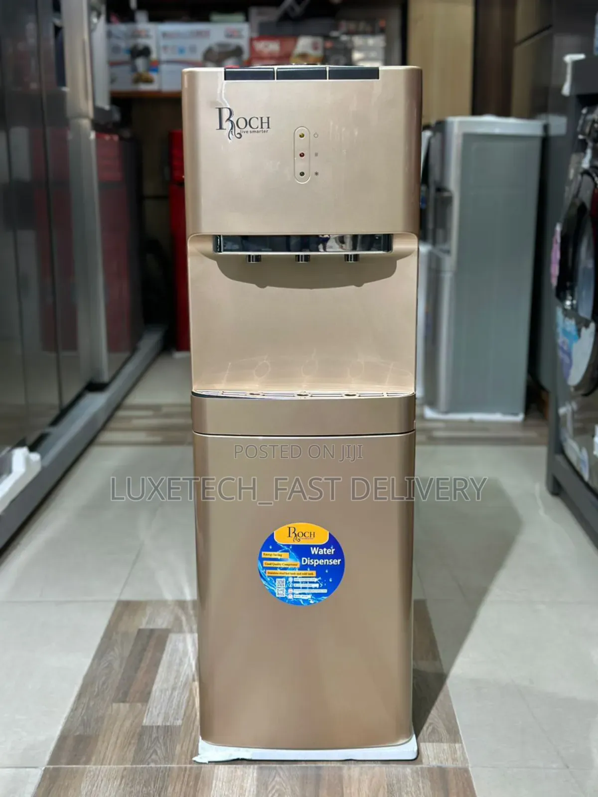 Roch Water Dispenser 3 Taps With Fridge (Gold) in Ilala - Kitchen ...
