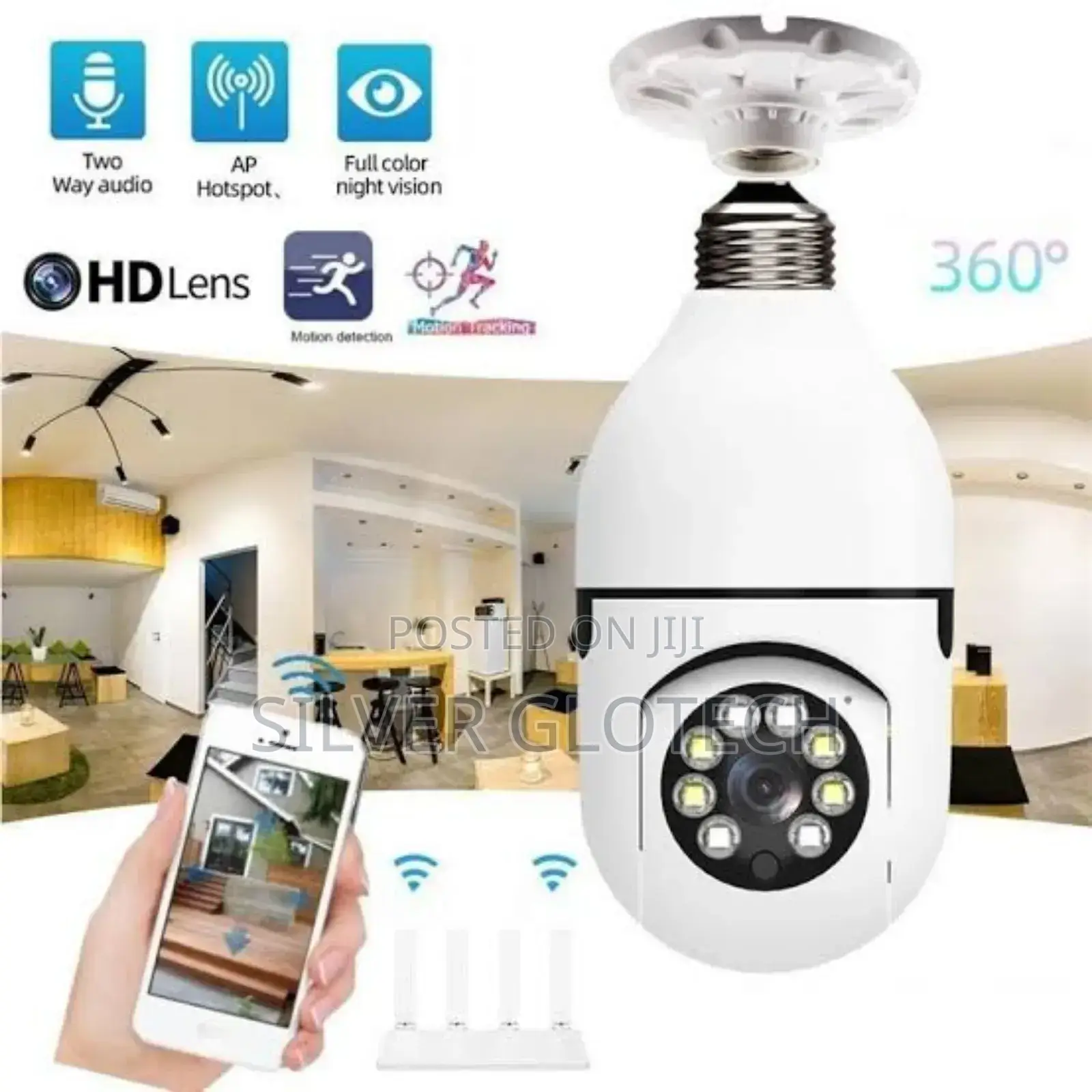 CCTV Security Bulb Camera in Kinondoni - Security & Surveillance ...