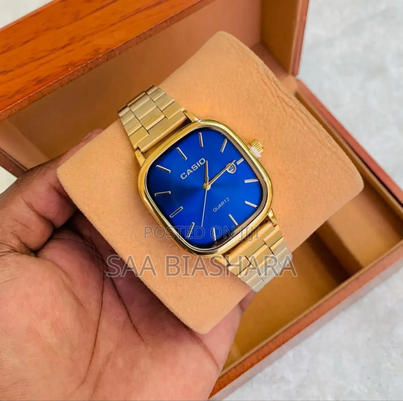 Casio Gold Blue in Ilala - Watches, Saa Biashara | Jiji.co.tz