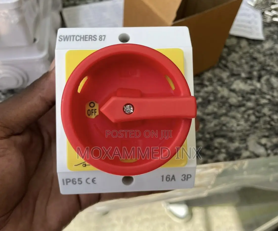 Isolator Electrical Enclosed 16A,7kw, 3P in Ilala - Electrical ...