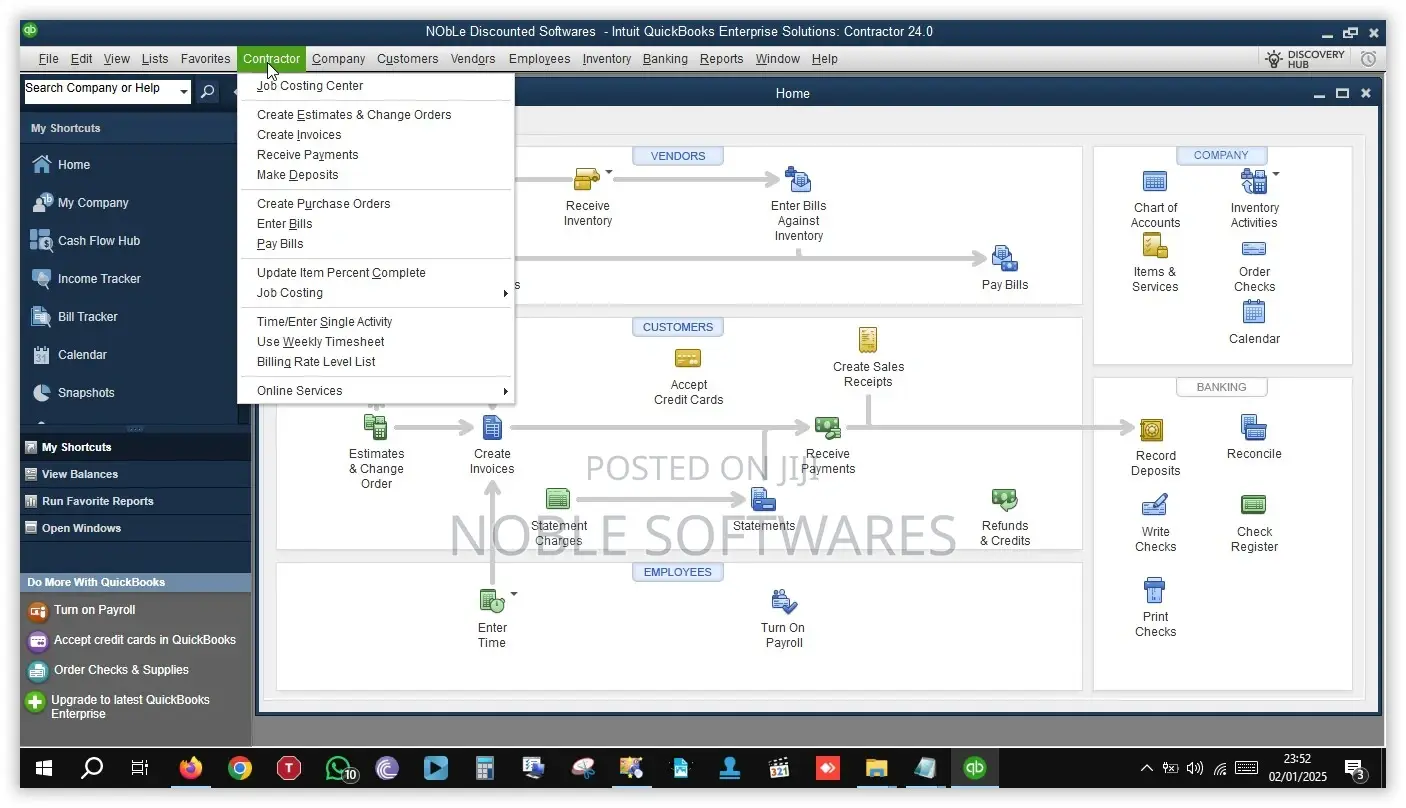 Intuit Quickbooks Enterprise - Contractor Edition 2024 in Ilala ...