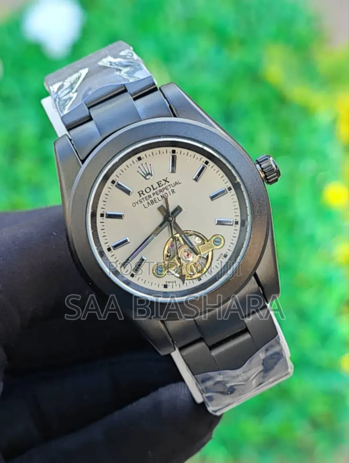 Rolex Semi Skeleton Watch Black and Gr in Ilala - Watches, Saa Biashara ...