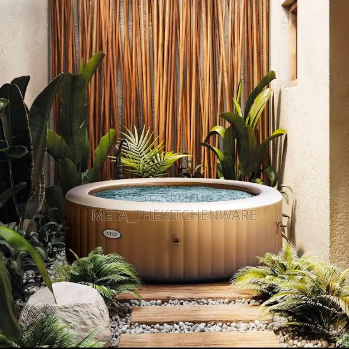 Intex Pure Spa Bubble Hot Tub 6 Person for sale - META_THEKITCHENWARE ...