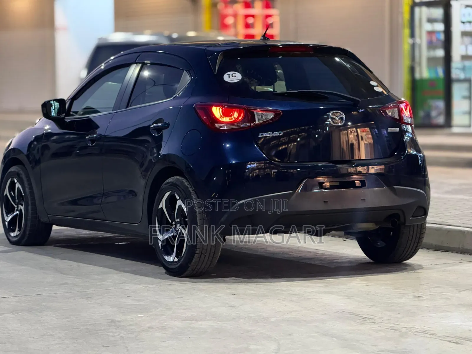 Mazda Demio 2015 Blue in Kinondoni - Cars, Frank Magari | Jiji.co.tz