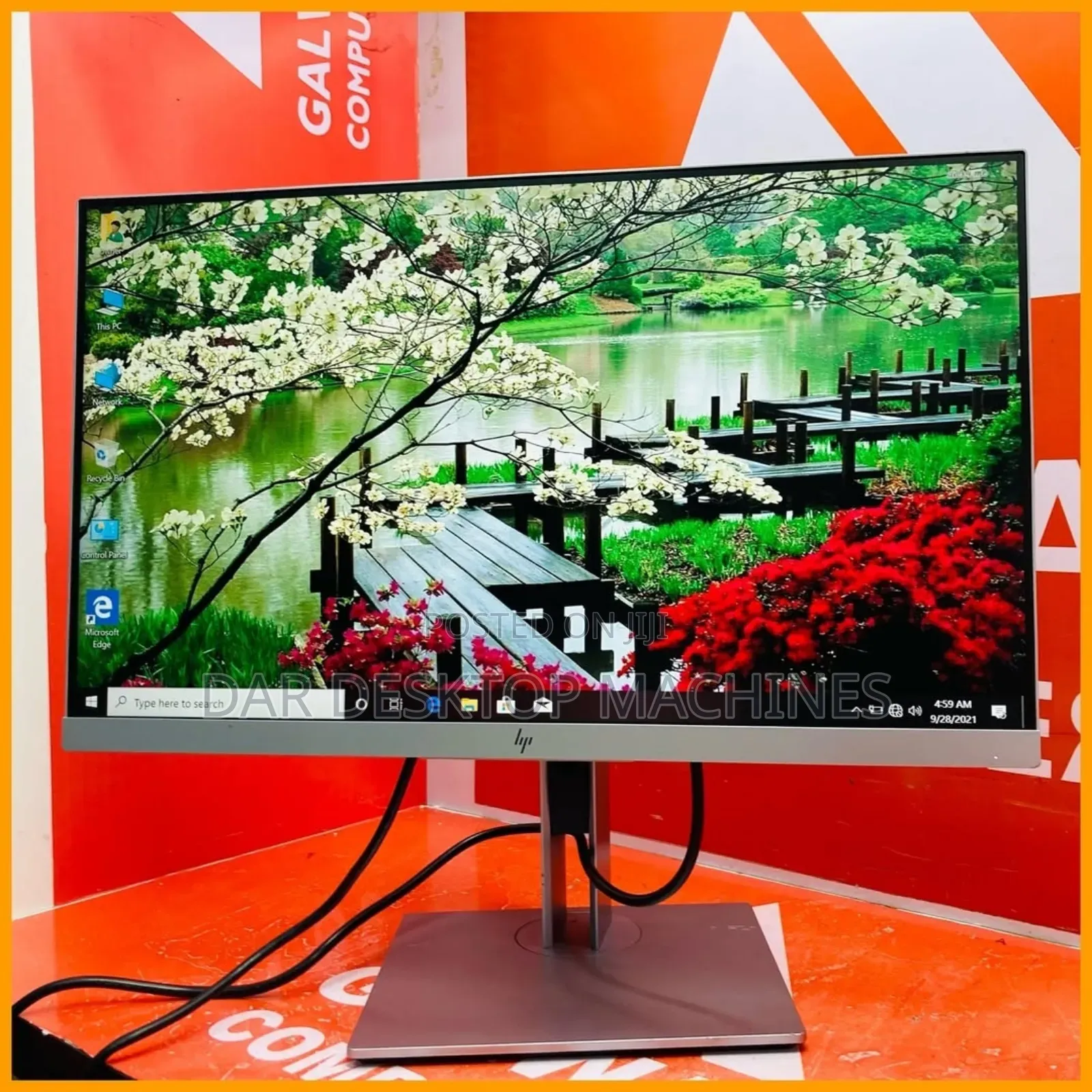 24" HP Frameless Monitors in Ilala - Computer Monitors, Dar Desktop ...