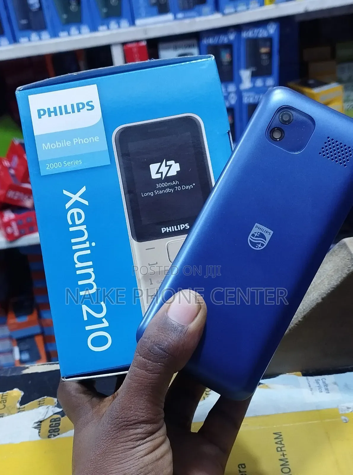 New Philips Xenium Blue in Ilala - Mobile Phones, Naike Phone Center | Jiji.co.tz