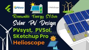 Complete Solar Energy Sketchup,Pvsyst, Pvsol Premium,Autocad in Ilala ...