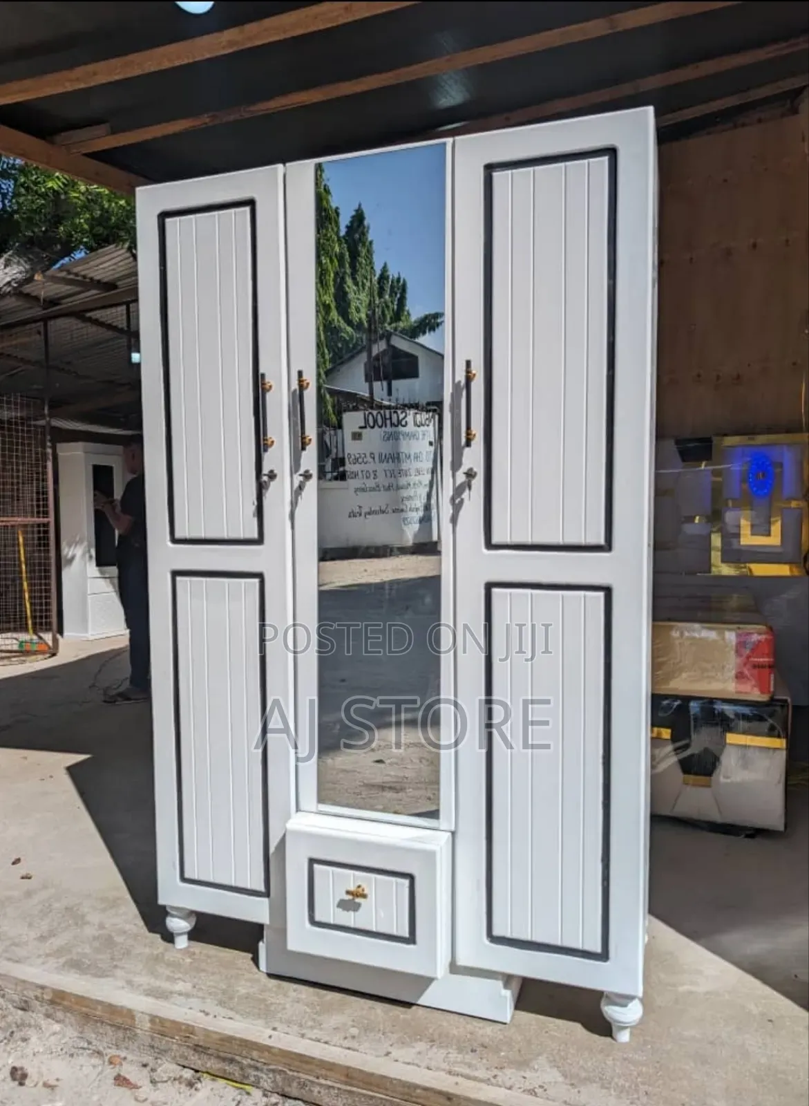 Kabati Ta Nguo Milango Mitatu in Ilala - Furniture, Aj Store | Jiji.co.tz