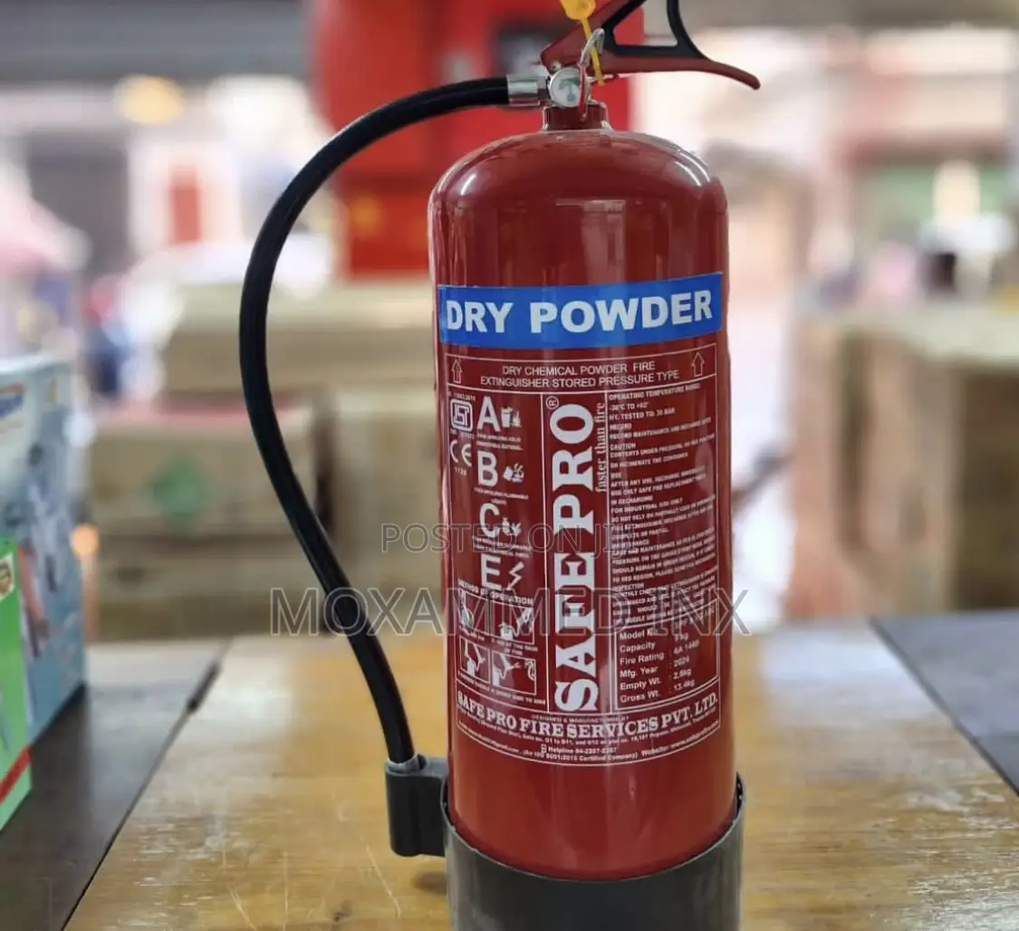 Dry Powder 9kg Fire Extinguisher India + in Ilala - Safety Equipment ...
