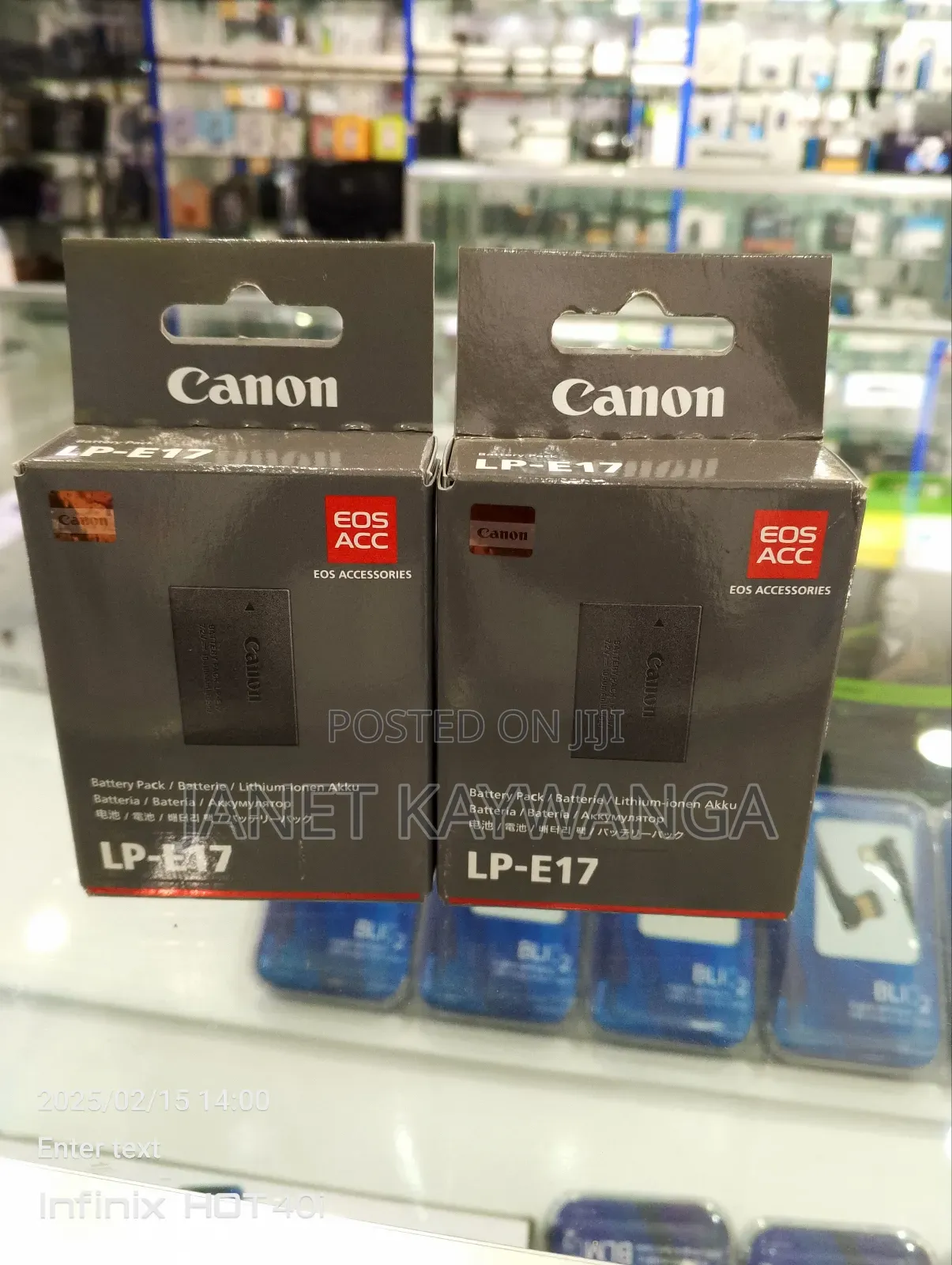 Lp_e17 Battery in Ilala - Accessories & Supplies for Electronics, Janet Kaywanga | Jiji.co.tz