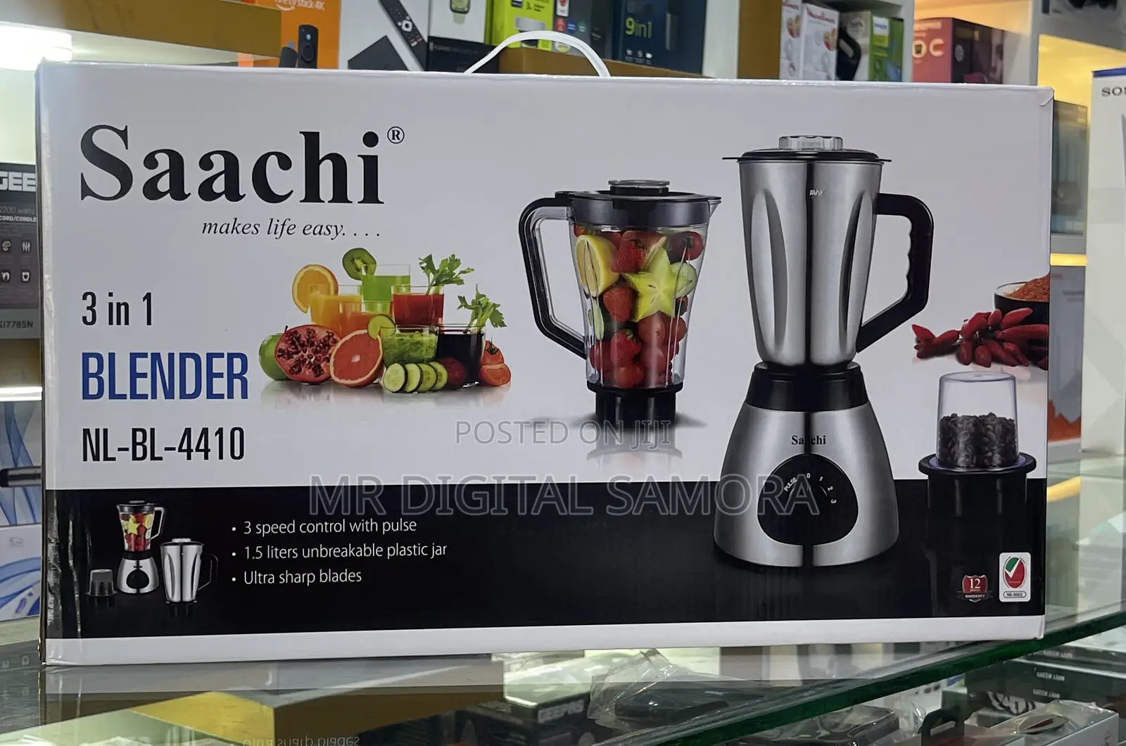 Saachi 3 In 1 Blender for sale - Mr Digital Samora Price: TSh 195,000 ...