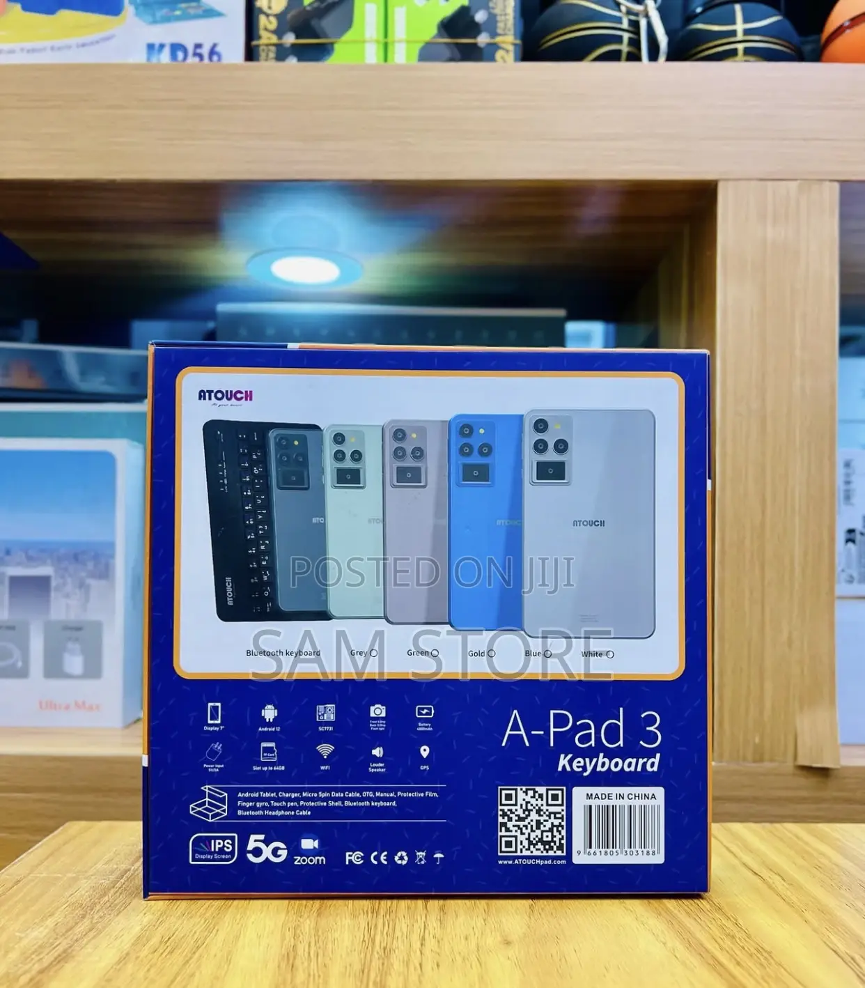 New Atouch A-Pad 3 256 GB Silver in Ilala - Tablets, Sam Store | Jiji.co.tz