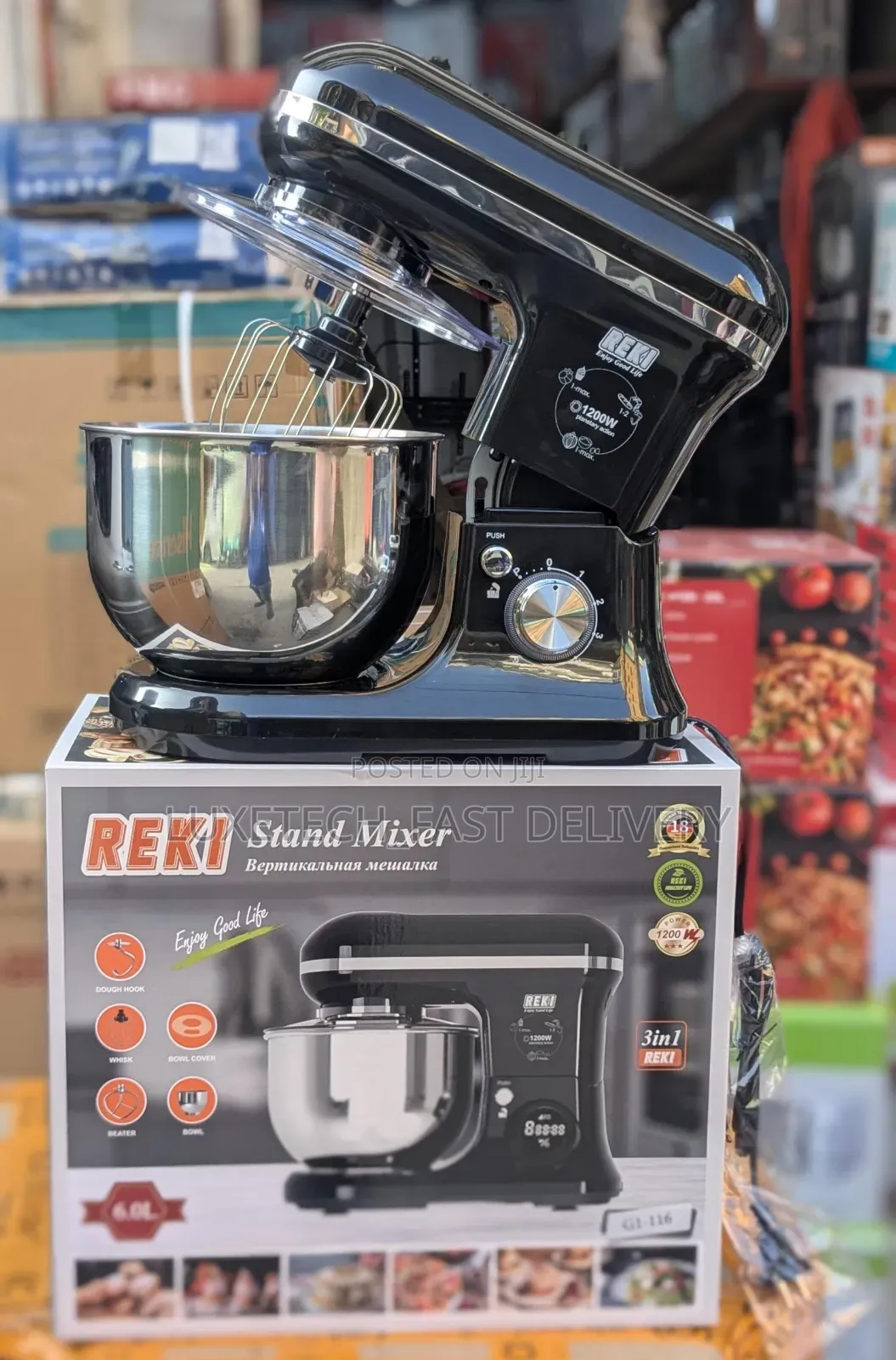 Reki Stand Mixer 6l Commercial for sale - LUXETECH_FAST DELIVERY Price ...