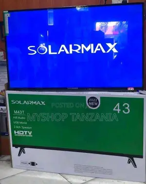 Solar Max 43 Inch Led Tv (Double Glass) in Ilala - TV & DVD Equipment ...