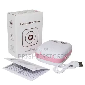 Portable Min Printer Rechargeable kwa mauzo - Brighterstores Bei: TSh ...