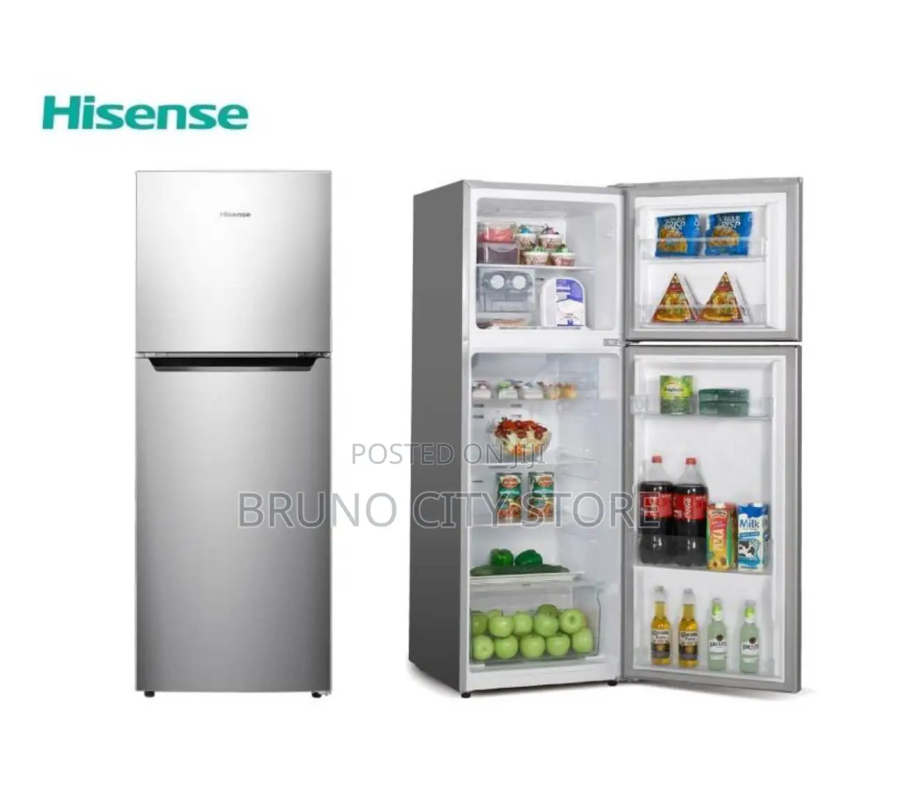 Hisense Refrigerator 154l Double Doors Silver Rd-20 in Ilala - Kitchen ...