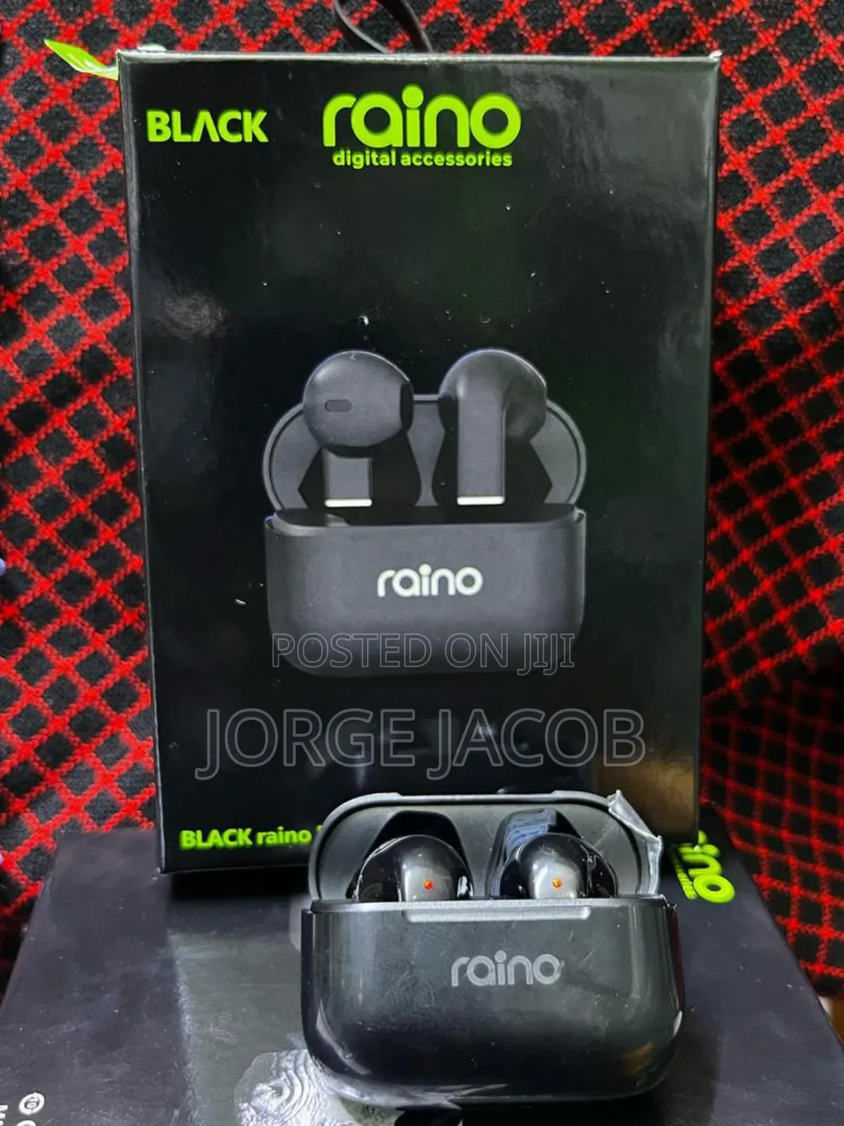 Raino Black Wireless Earbuds in Ilala - Headphones, Jorge Jacob | Jiji ...