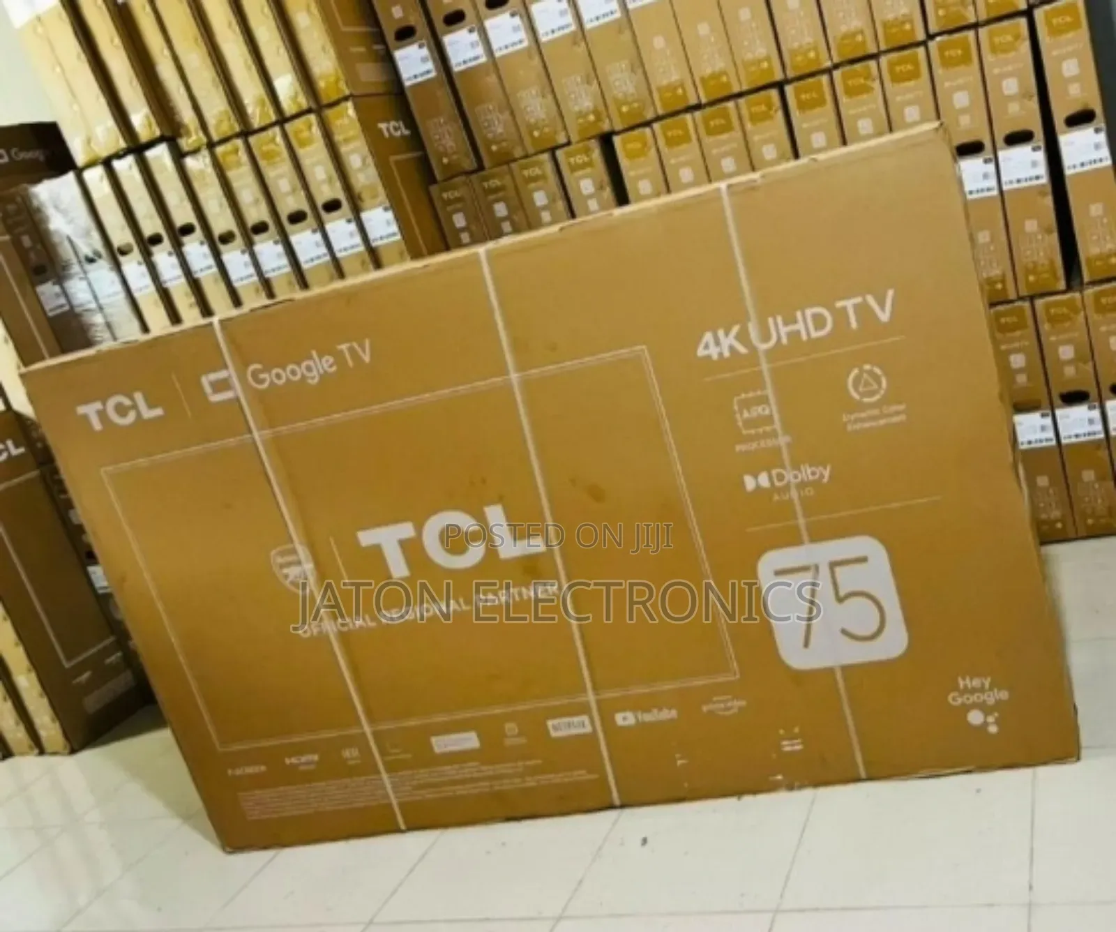 TCL 75 Inches Google Tv Uhd for sale - Jaton Electronics Price: TSh ...