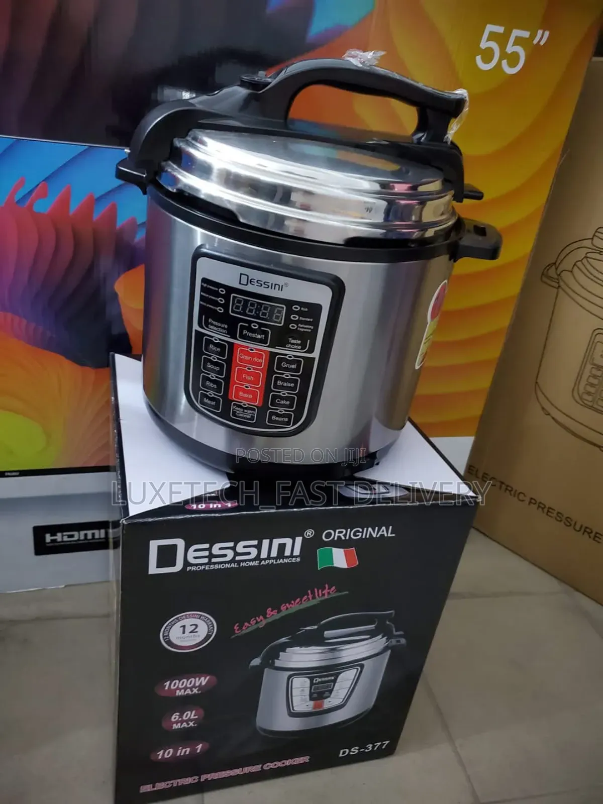 Dessini Electric Pressure Cooker 6l Digital Cooks All Foods in Ilala ...