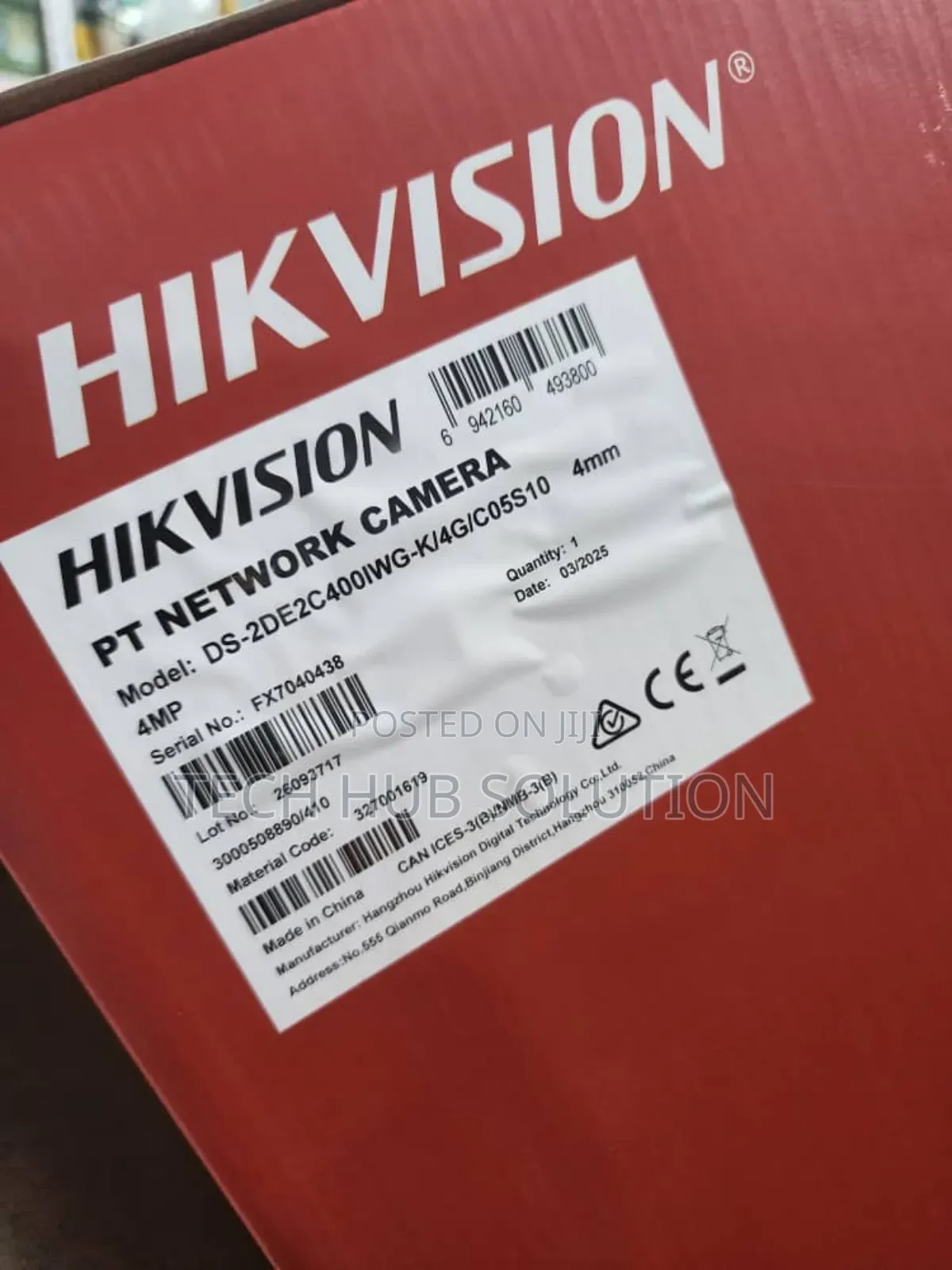 Hik Vision 4mp Big Solar Camera in Ilala - Security & Surveillance ...