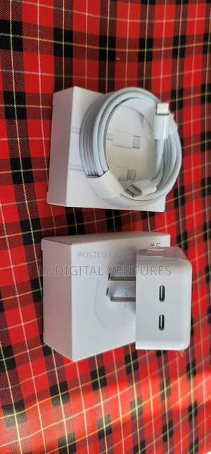 Original iPhone 1.5 Meter Long Wire Dual Port/ Super Fast Charger in ...