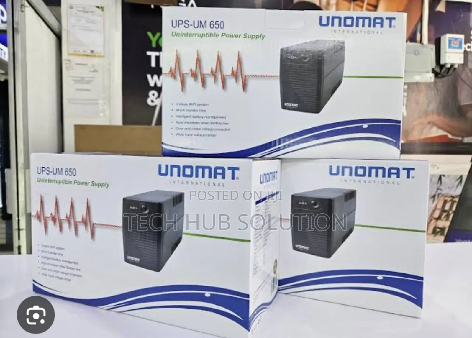Unomat Ups 650va in Ilala - Computer Hardware, Techhub Solution | Jiji ...