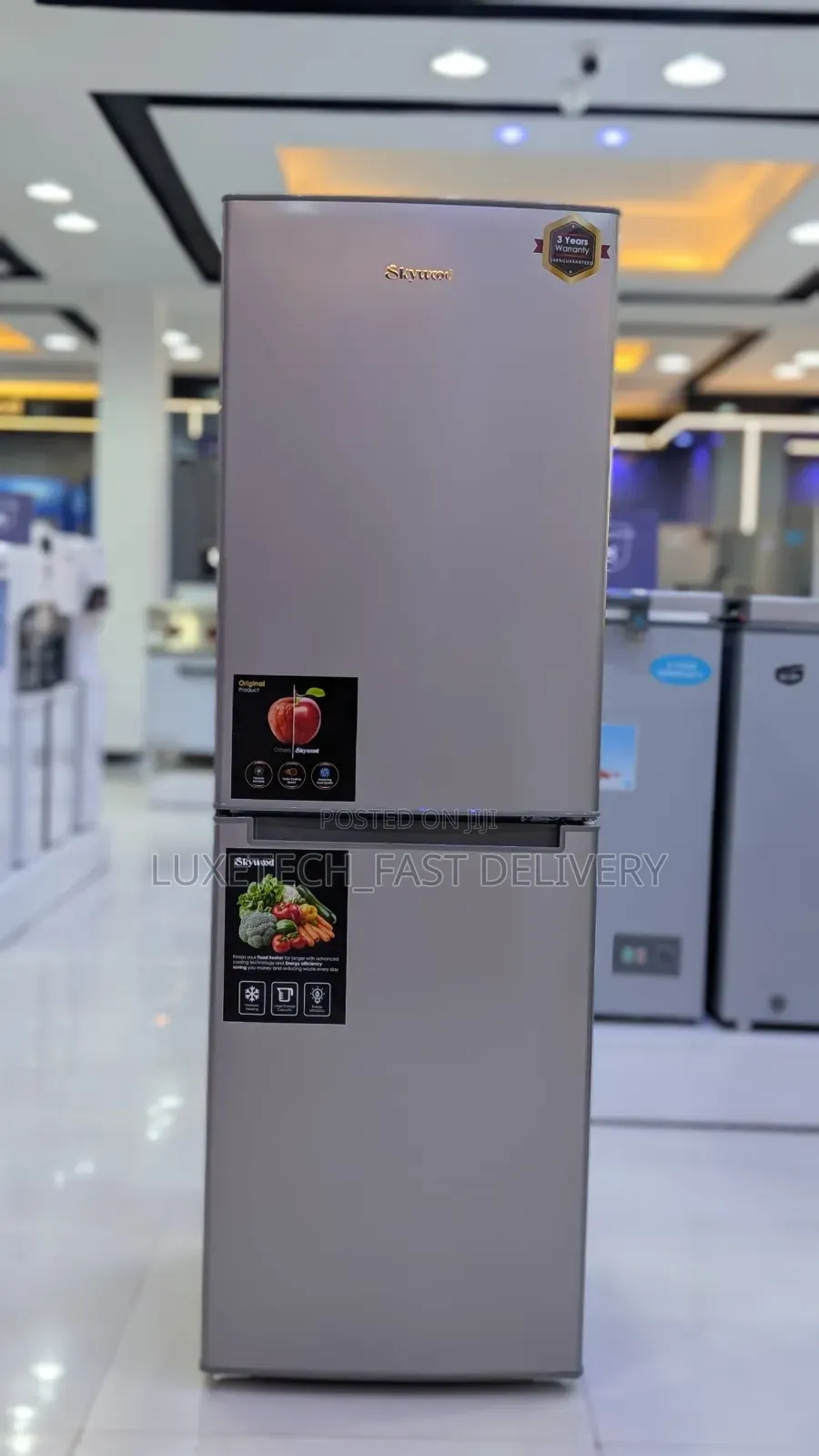 Snowsea Refrigerator 160l Bottom Freezer for sale - LUXETECH_FAST ...