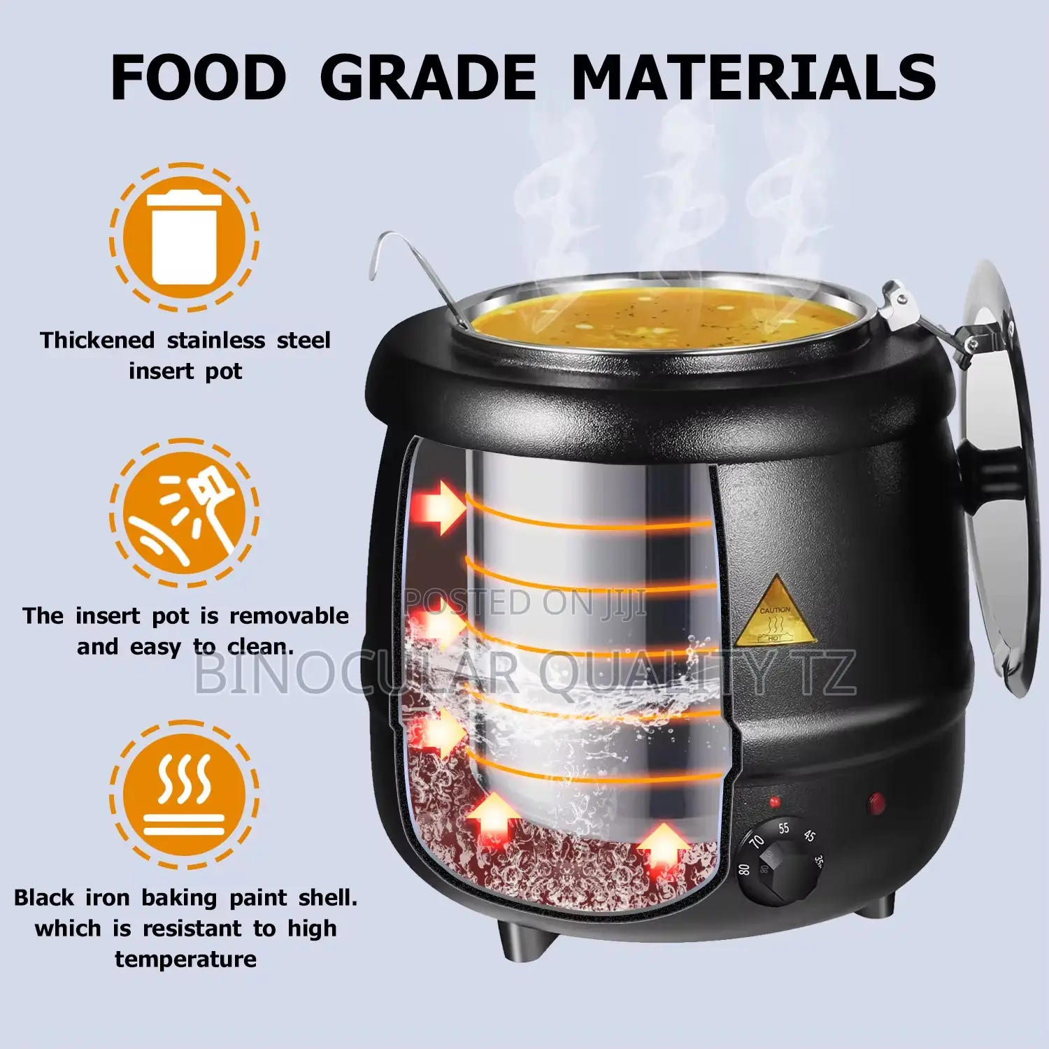 Electric Steel Pot 10l in Ilala - Kitchen Appliances, Binoculars ...