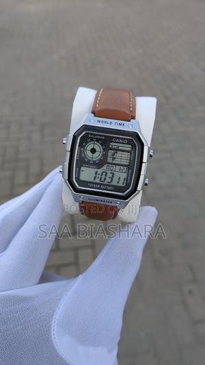 Casio Vintage Digital Watch Silver and Brown in Ilala - Watches, Saa ...