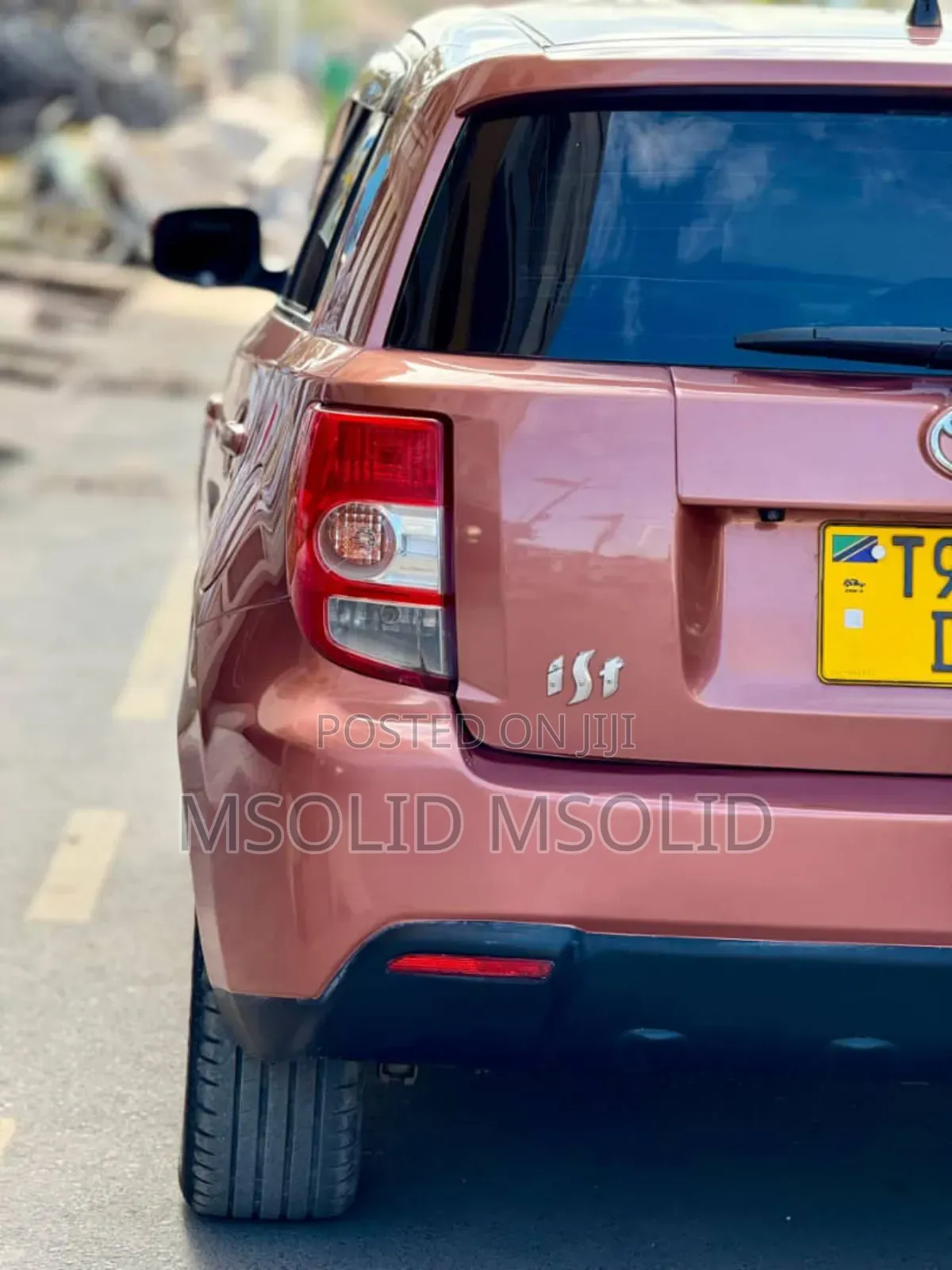 Toyota IST 2009 Burgundy in Kinondoni - Cars, Msolid Mwakyusa | Jiji.co.tz