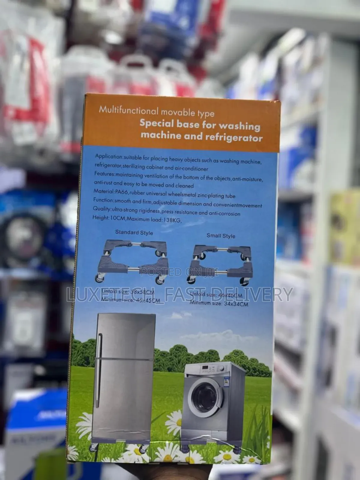 Adjustable Base for Fridge/Washing Machine 34–58cm, 138kg in Ilala ...