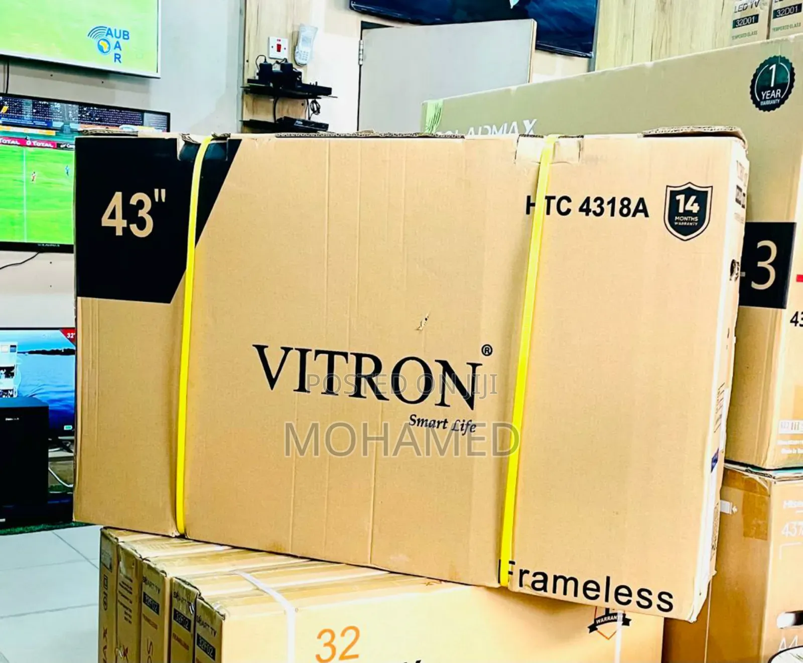 Vitron Led Inch 43 Frameless in Ilala - TV & DVD Equipment, Mohamed ...