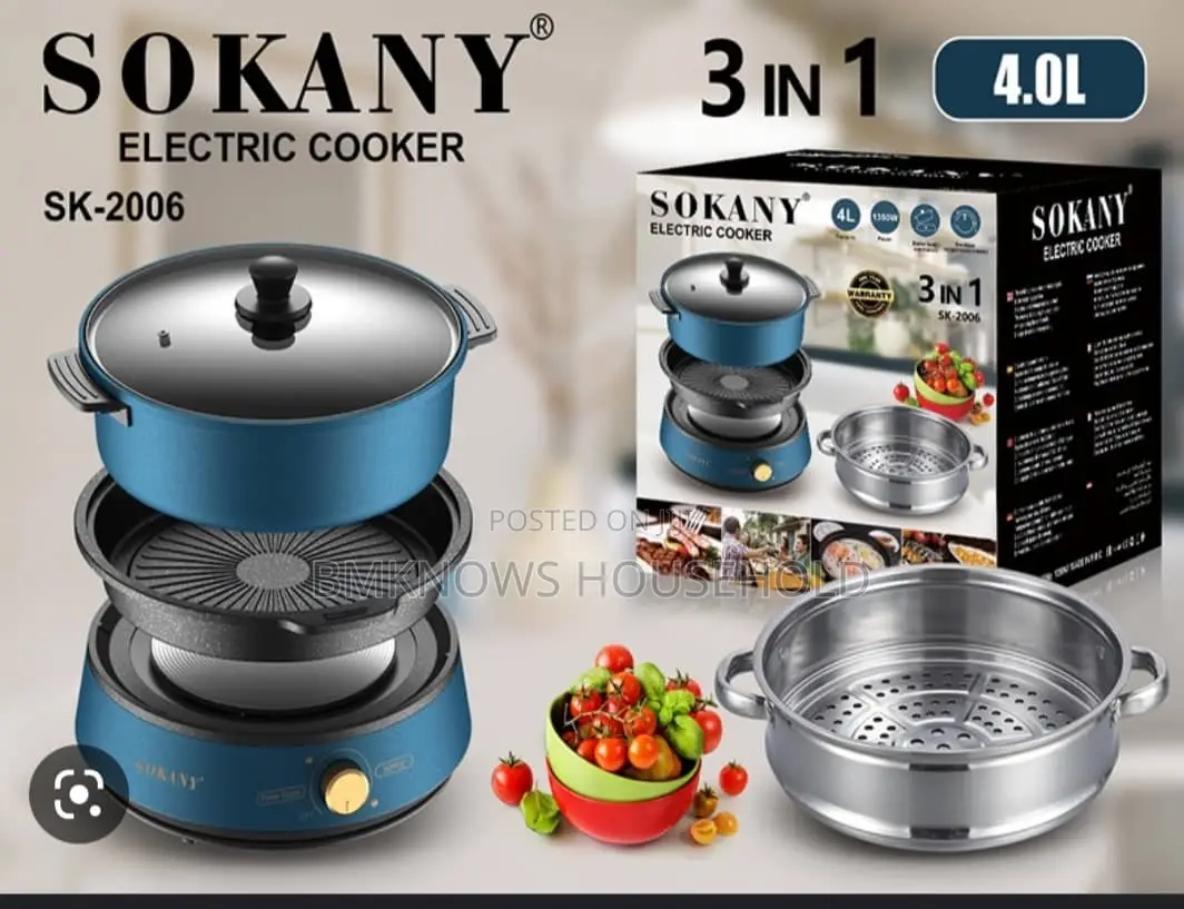 Sokany Electric Cooker in Ilala - Kitchen Appliances, Living Richard ...