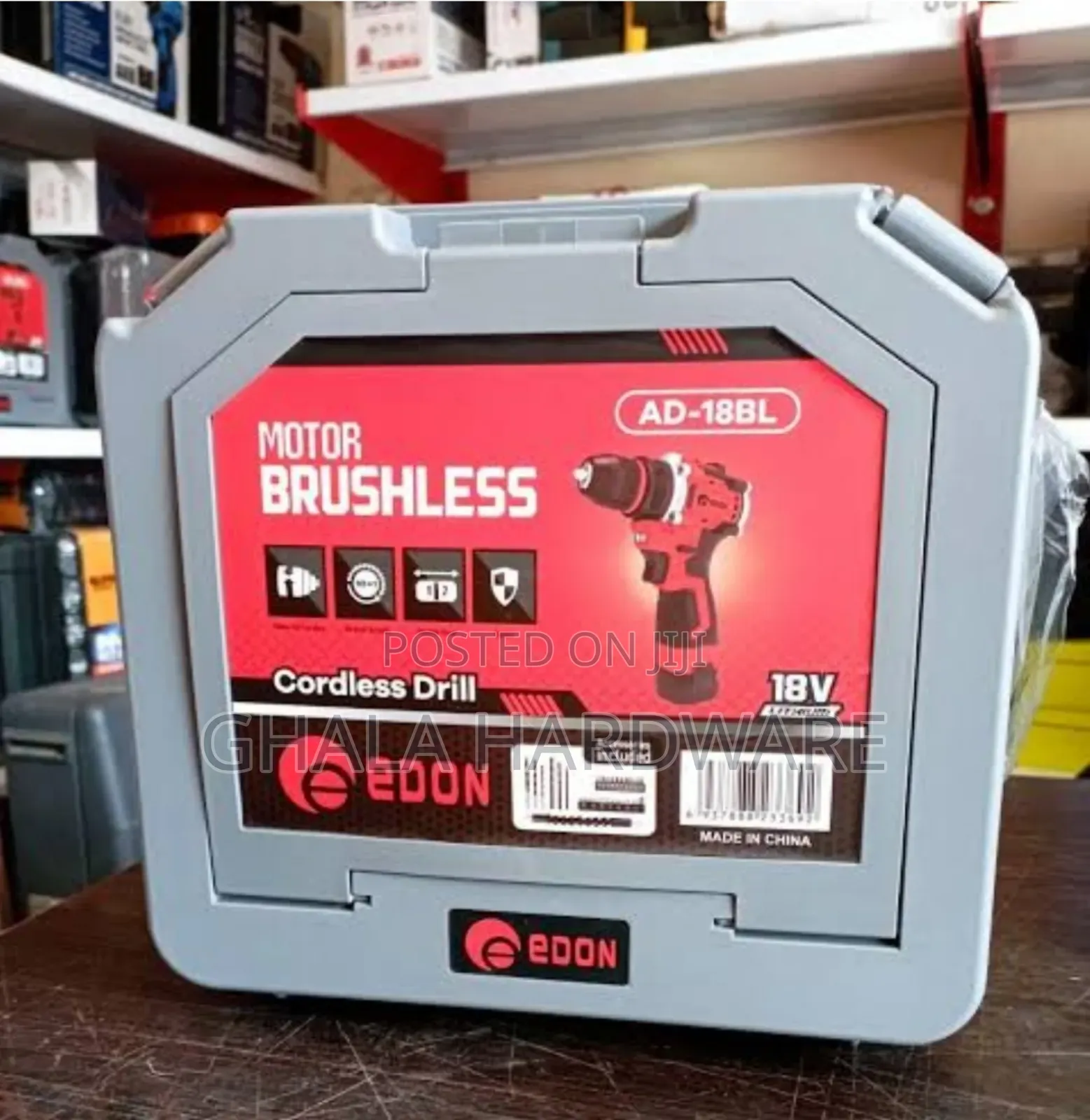 Cordless Drill Brushless Edon in Kinondoni - Electrical Hand Tools, Ghala Hardware | Jiji.co.tz