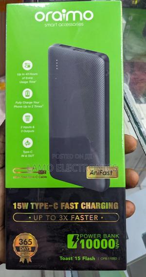 Oraimo Type-C Fast Charging 10000mah Opb-1100d Power Bank in Ilala - Accessories for Phones ...