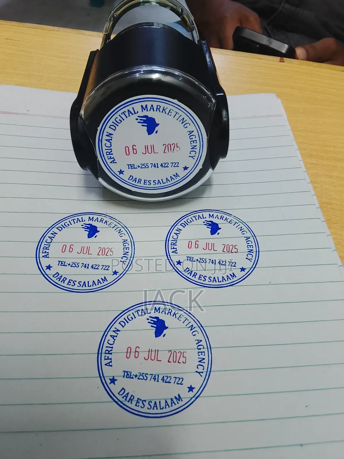 Muhuri Wa Tarehe Na Logo in Ilala - Printing Services, Jj Mihuri ...