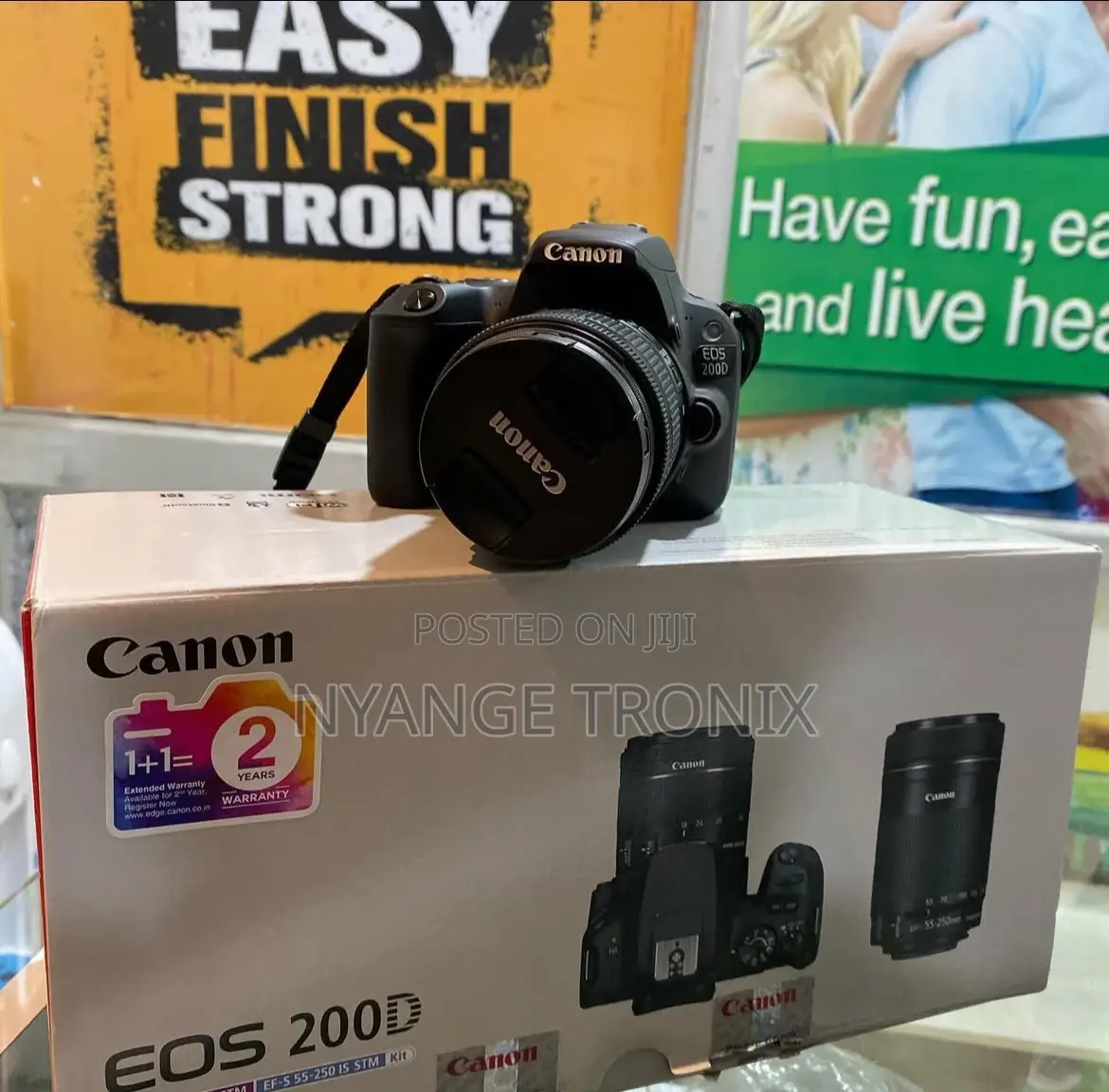 Canon 200d in Ilala - Photo & Video Cameras, Nyange Tronix | Jiji.co.tz