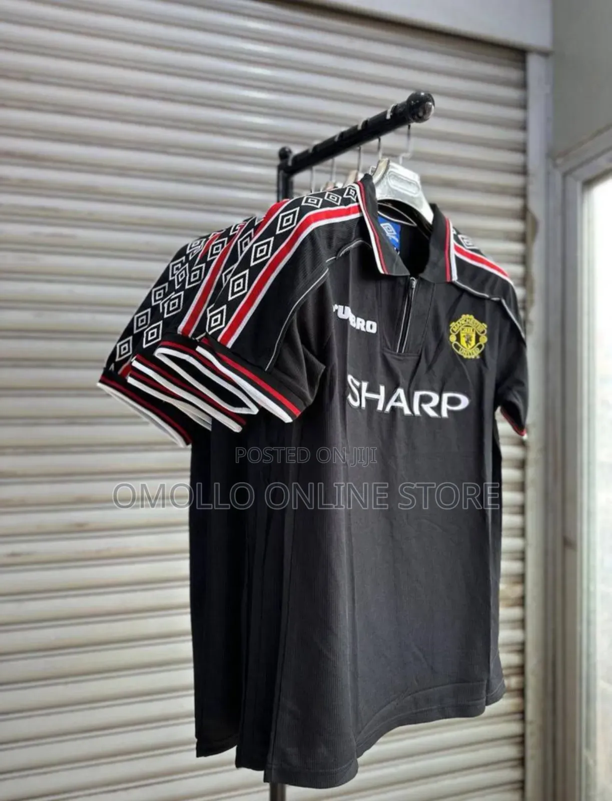 Manchester United Jersey 1998/99 Sharp Black in Ilala - Clothing ...