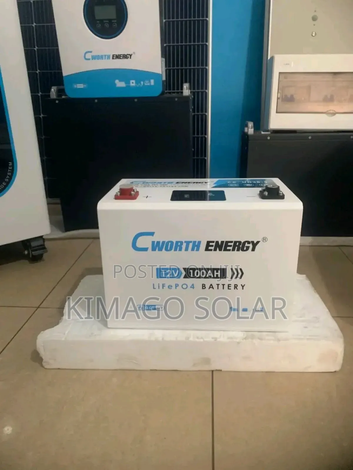 Lithium Battery 100ah Tumia Mashine Solar Kwa Uhakika kwa mauzo ...