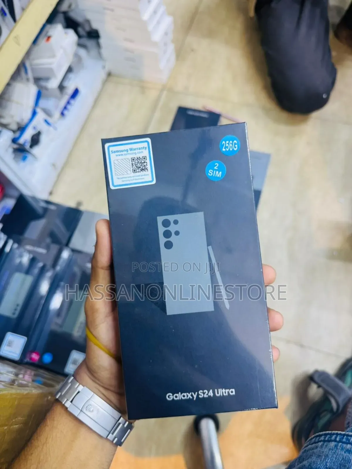 New Samsung Galaxy S24 Ultra 256 GB Black in Ilala - Mobile Phones, Hassan Muhiddin | Jiji.co.tz