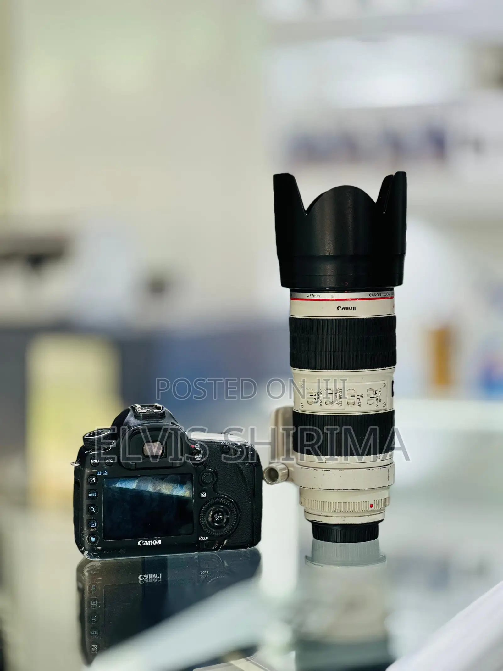 Canon 5d Mark Iii + 70-200mm F/2.8 Lens – Professional DSLR in ...