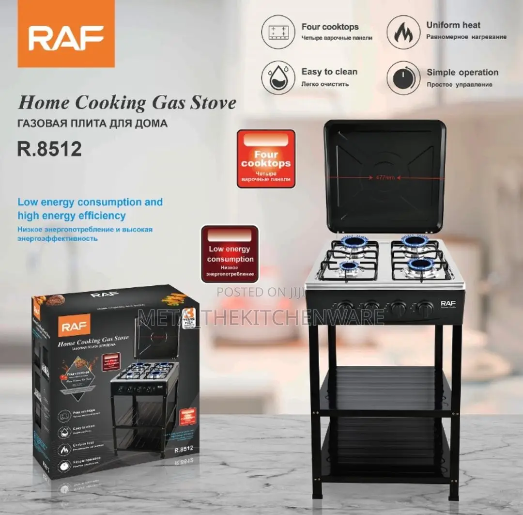 Raf 4 Gas Plate With Storage Shelves in Ilala - Kitchen Appliances ...