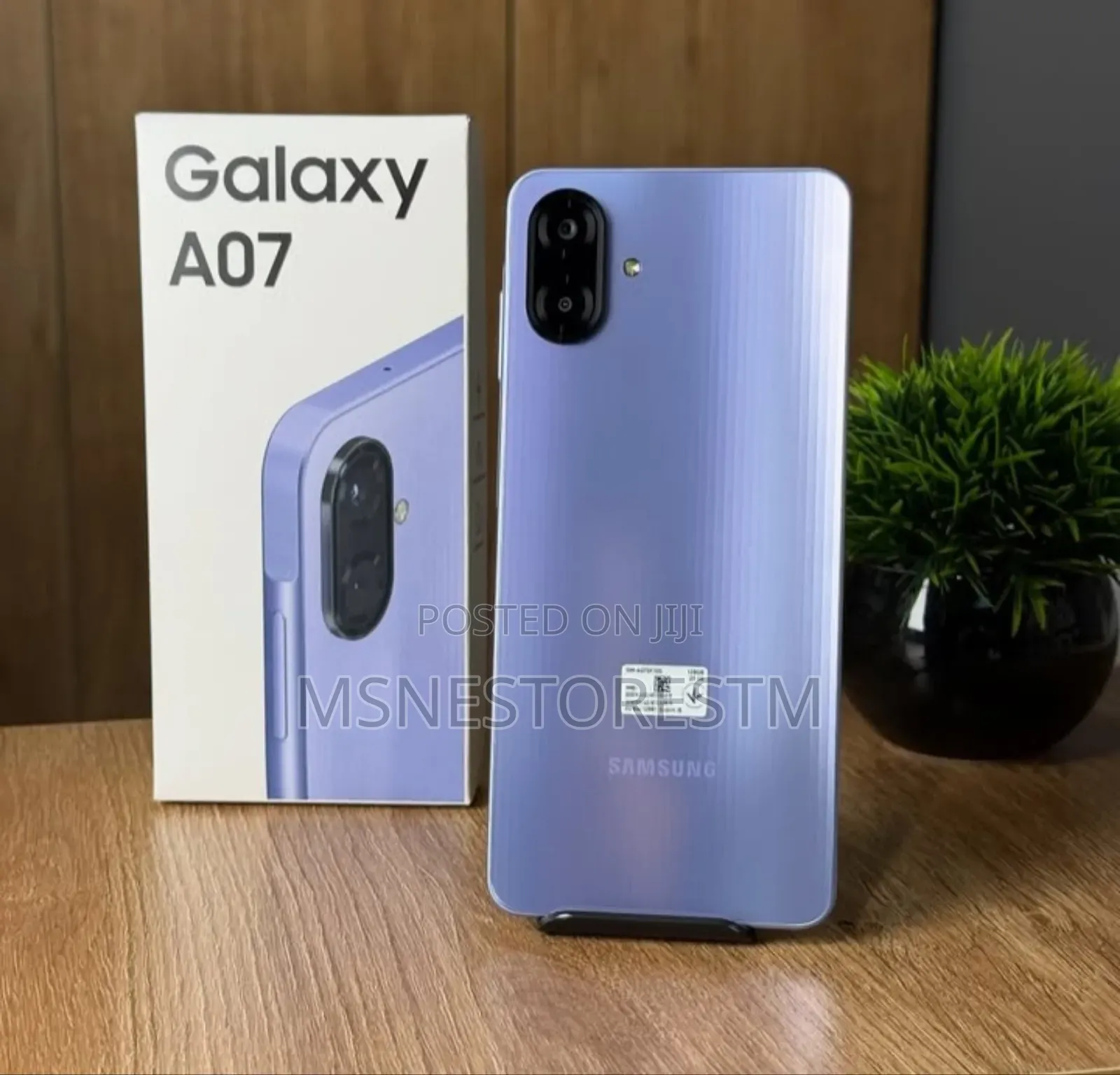 New Samsung Galaxy A07 4G 64 GB Blue in Kinondoni - Mobile Phones, 𝙈𝙎𝙉𝙚𝙨𝙏𝙤𝙧𝙚𝙨 ™️ | Jiji.co.tz